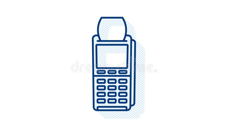 POS Payment Terminal. Approved Payment. Motion Graphics. Stock Footage ...