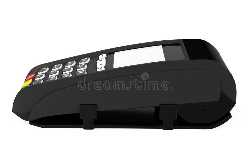 POS Terminal Credit Card Machine Isolated Stock Illustration ... POS Terminal Credit Card Machine Isolated Stock Illustration ...