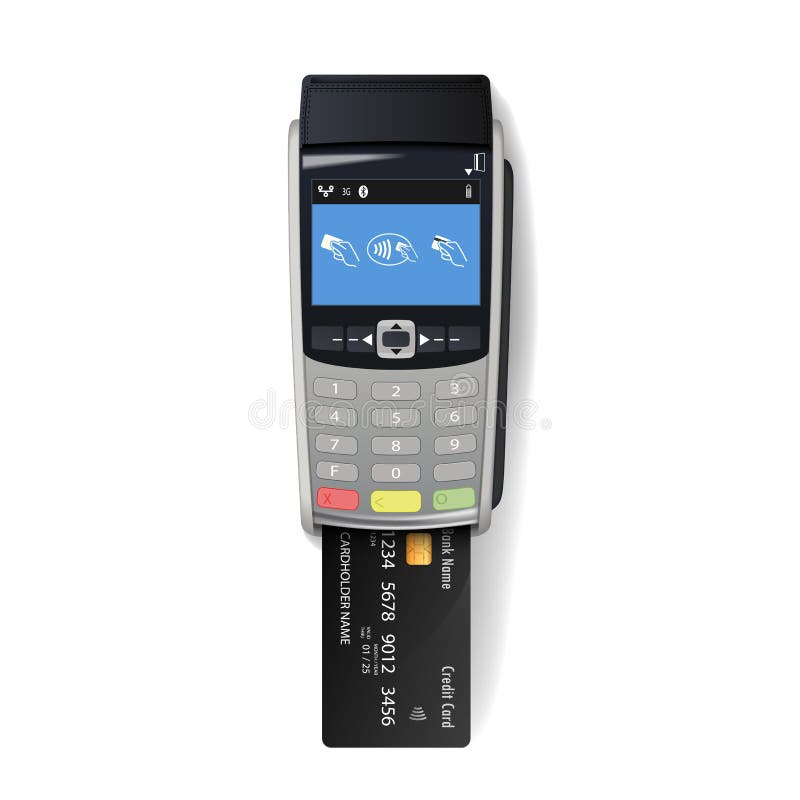 POS Terminal with Credit Card Editorial Stock Photo - Illustration of ... POS Terminal with Credit Card Editorial Stock Photo - Illustration of ...