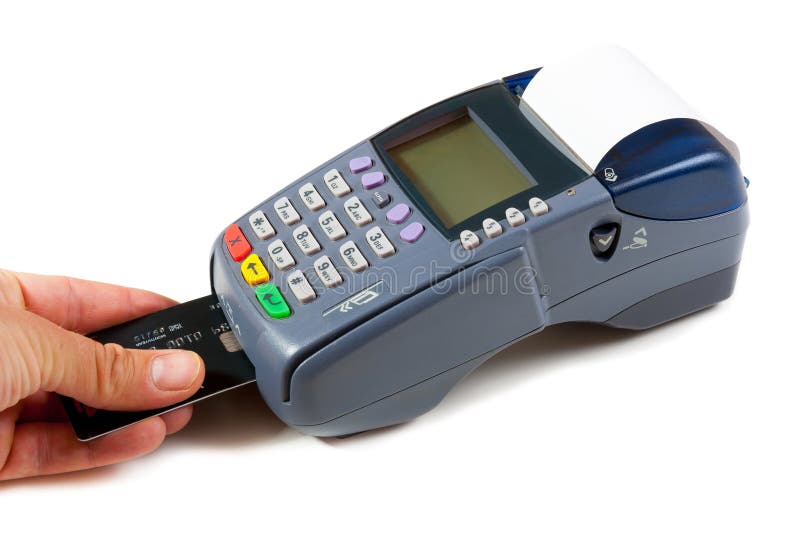 POS terminal stock image. Image of paying, plastic, sale - 56966717