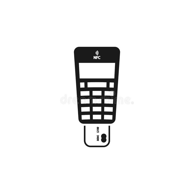 POS Terminal Pay Icon. Vector Symbol EPS10 Stock Illustration ...