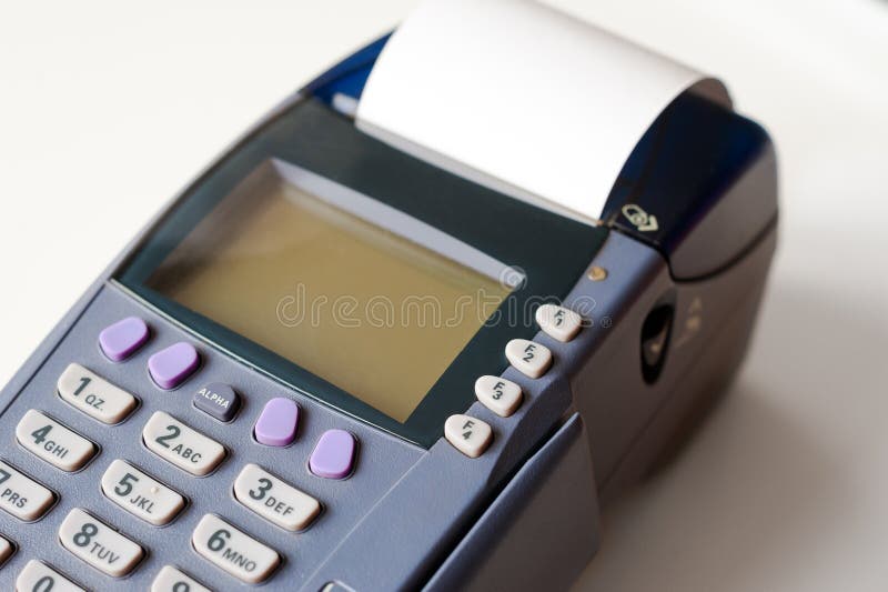 POS terminal stock image. Image of terminal, customer - 56966727