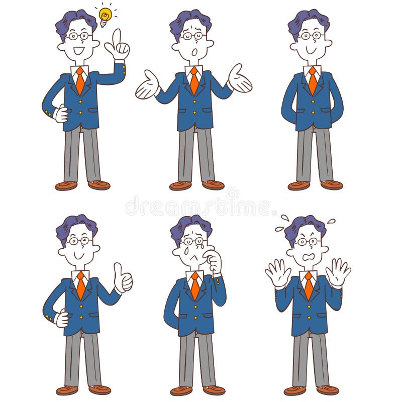 Male Blazer Stock Illustrations – 2,070 Male Blazer Stock Illustrations ...