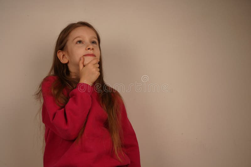 The Pose Shows a Sense of Reflection and Consideration, As If she& X27 ...