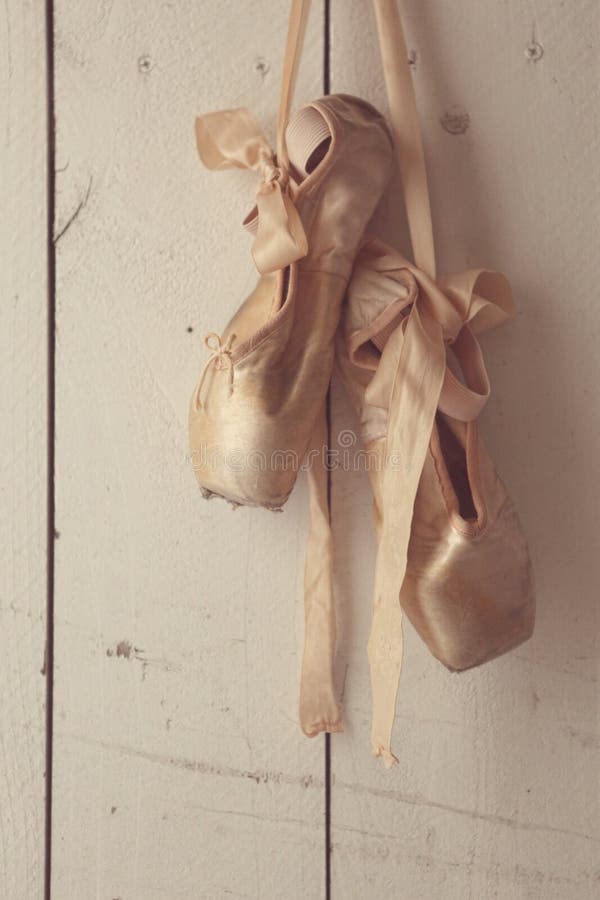 Posed Pointe Shoes in Natural Light Stock Photo - Image of classical ...