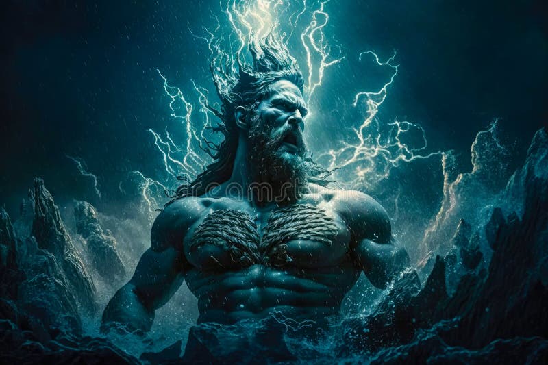 Poseidon Grieche Gottheit Der Meere. Mythen Aus Dem Antiken ... Poseidon Grieche Gottheit Der Meere. Mythen Aus Dem Antiken ...