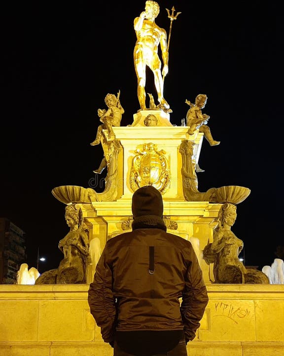 Poseidon and human stock image. Image of ocean, human - 169126343