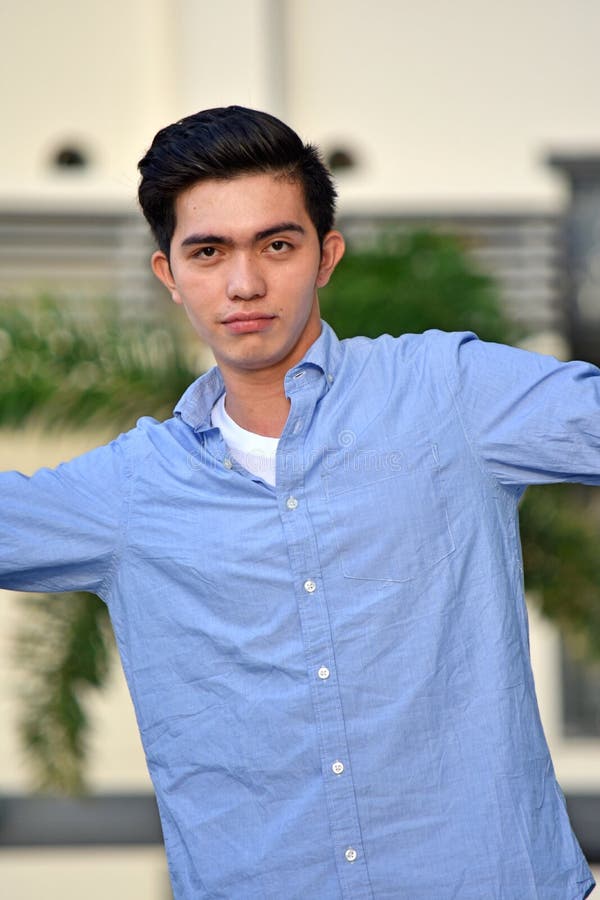 A Posing Filipino Person stock image. Image of pose - 138906329