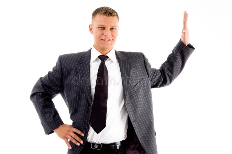 Young Manager Look Busy and Pressure from Team Workers Stock Image ...