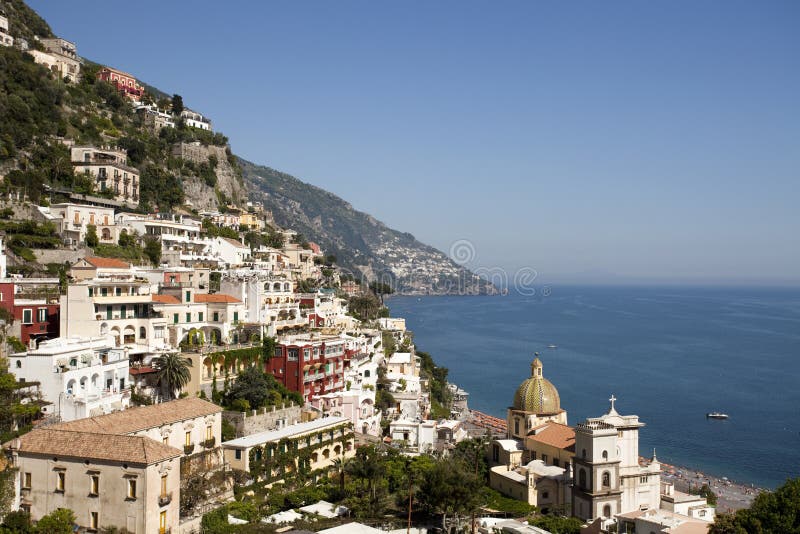 Positano, Italy stock photo. Image of ocean, cliffs, positano - 9354918