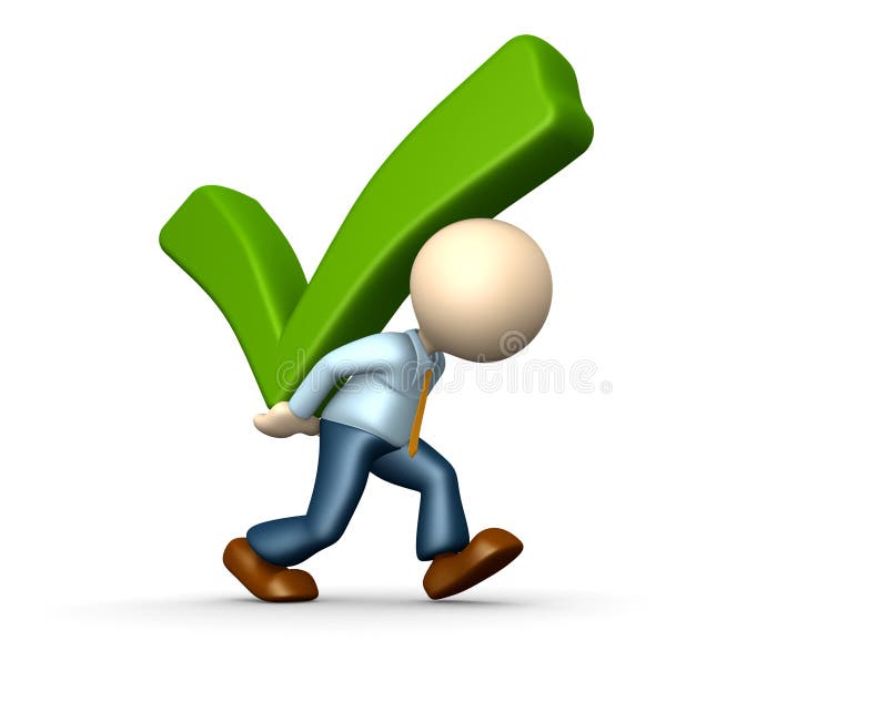 Positief symbool stock illustratie. Illustration of leider - 36932007