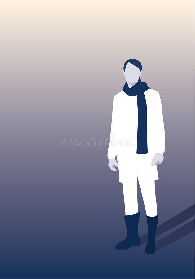 Position d'homme illustration de vecteur. Illustration du tony - 10927059