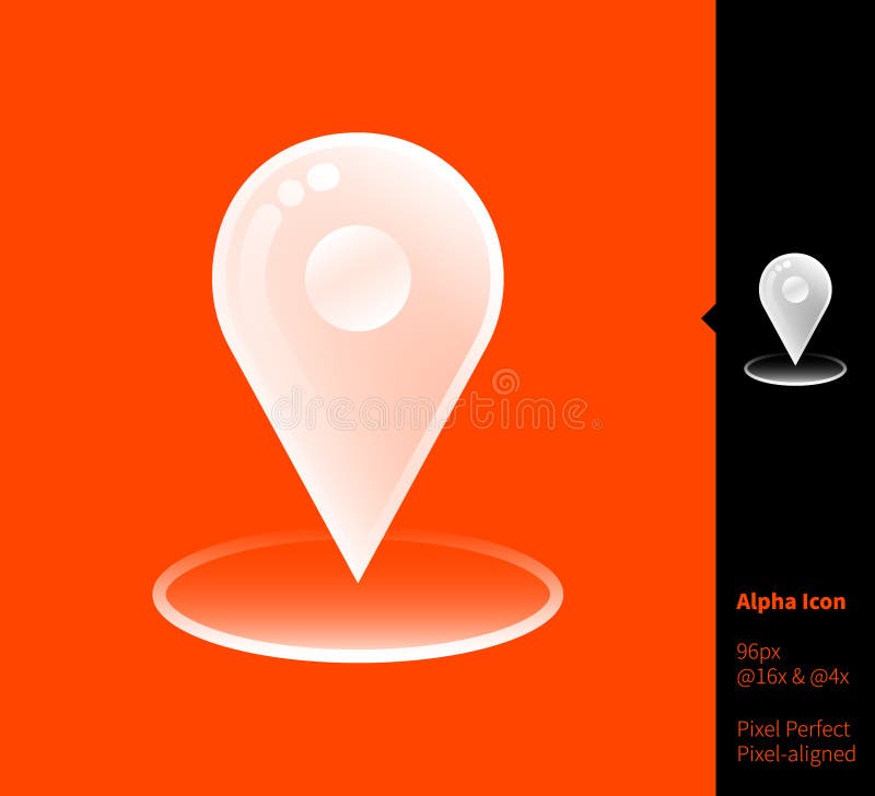 Position Icon Alpha Icon - Vector Illustrations for Branding, Web ...