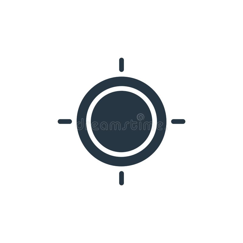Position Icon Vector from Maps and Navigation Concept. Thin Line ...