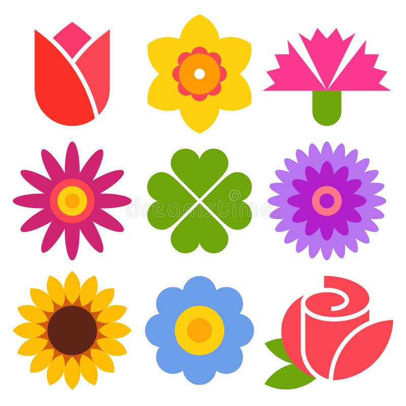 Graphisme de fleur illustration de vecteur. Illustration du pétale ...