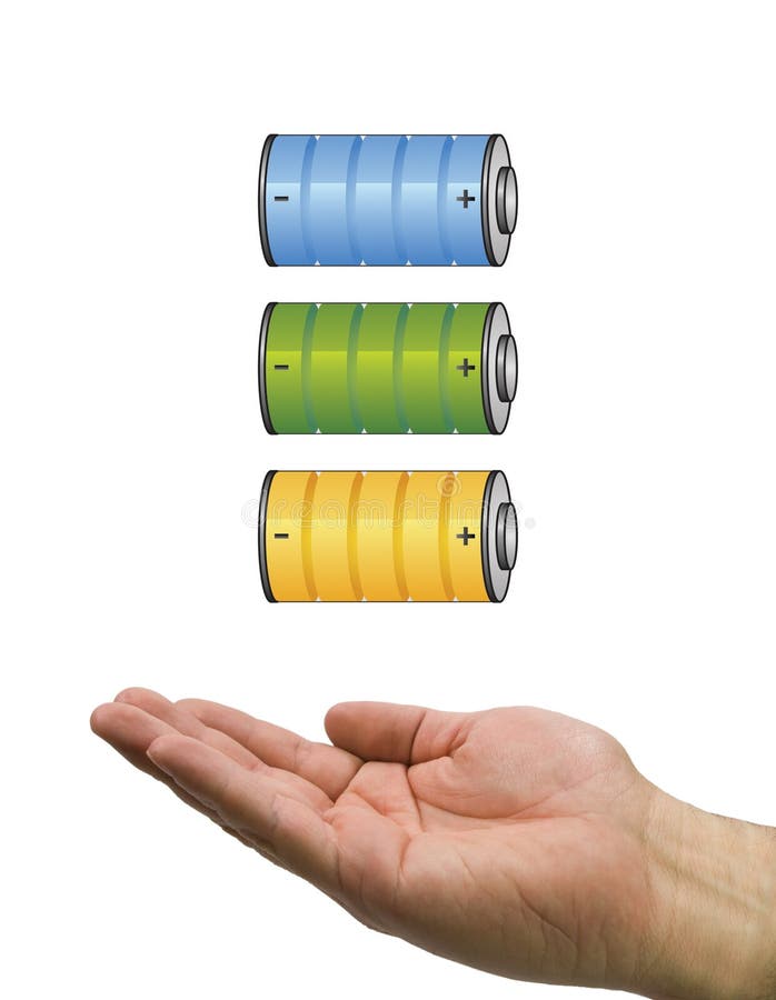 Positionnement De Main De Batterie Illustration Stock - Illustration du ...