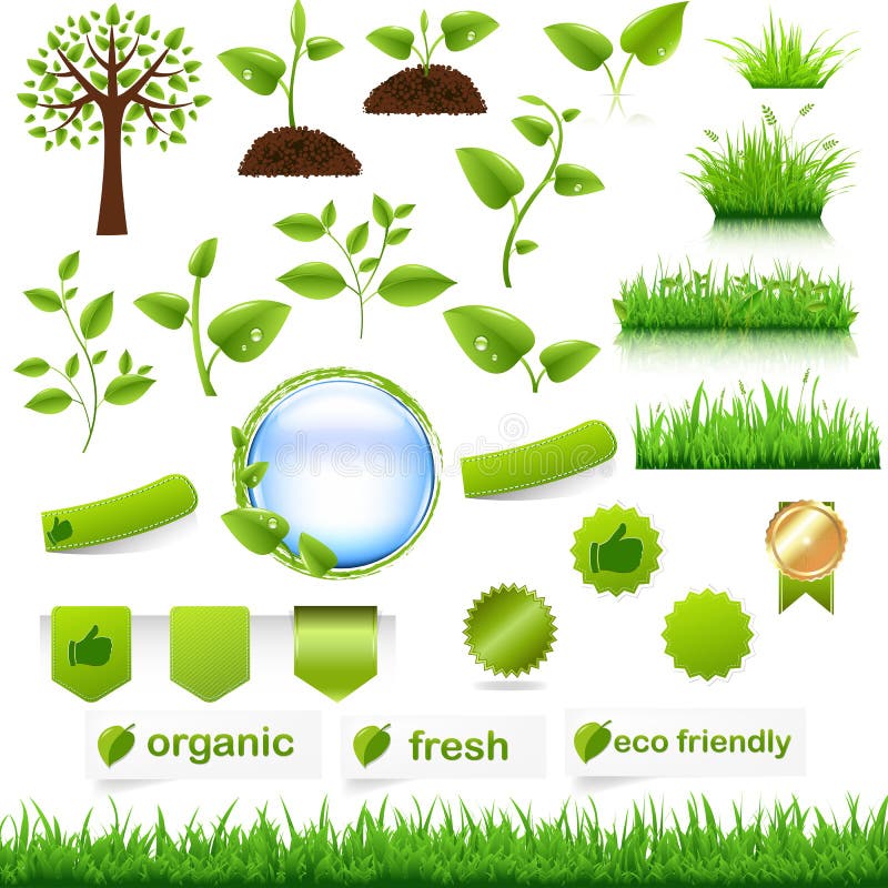 Positionnement vert d'Eco illustration de vecteur. Illustration du ...