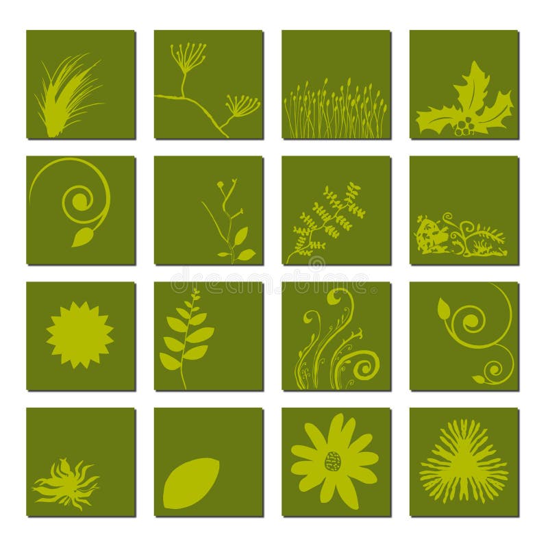 Positionnement Vert De Graphisme De Lame Illustration de Vecteur ...