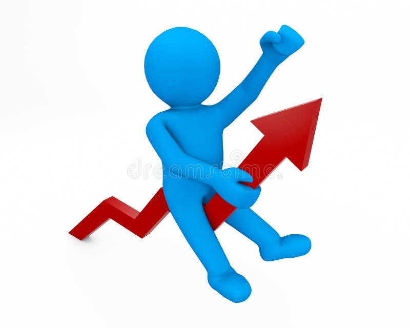 Positiv graf stock illustrationer. Illustration av väx - 54853113