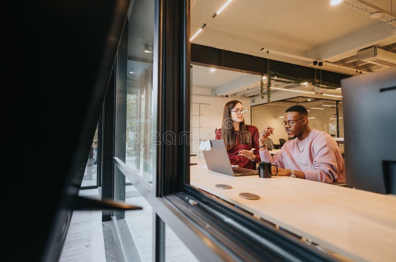 Positive Atmosphere: Creative Office of Multiracial Businesspeople ...