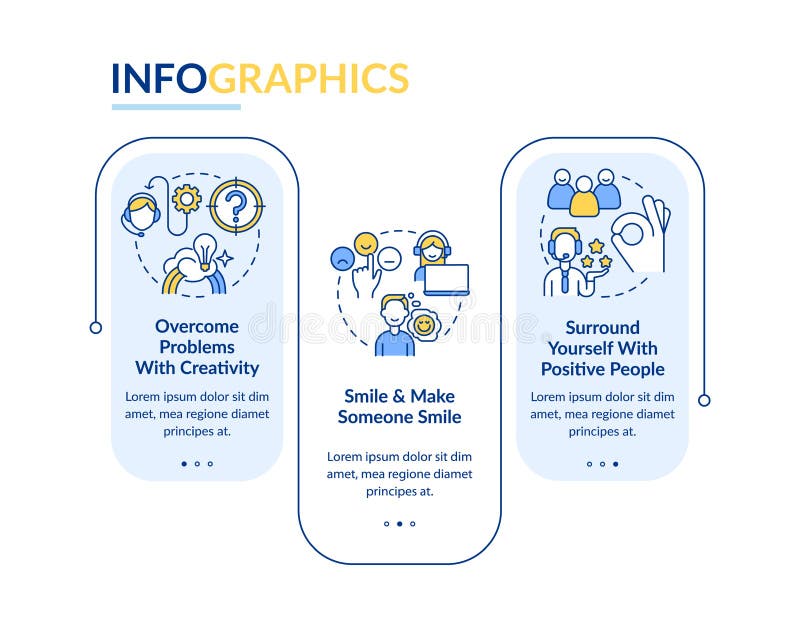 Positive Attitude Infographic Stock Illustrations – 350 Positive ...