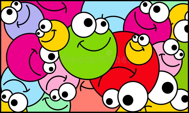 Positive Balls Background Stock Illustrations – 849 Positive Balls ...