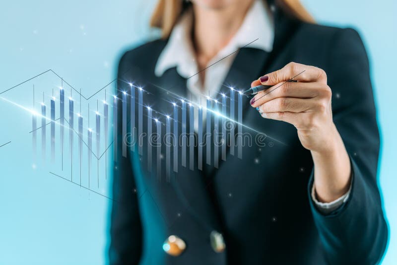 Positive Business Results, Profits Increasing Stock Photo - Image of ...