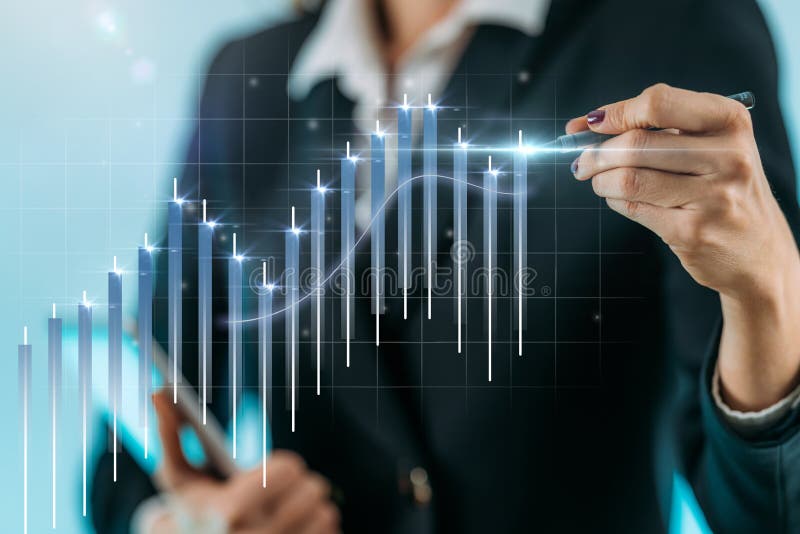 Positive Business Results, Profits Increasing Stock Photo - Image of ...