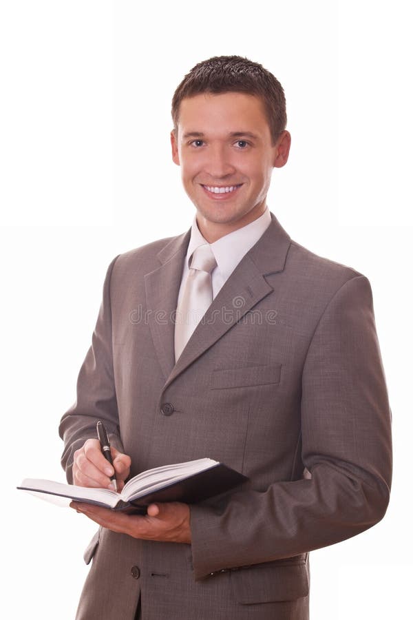 Professional news reporter stock photo. Image of caucasian - 34939384