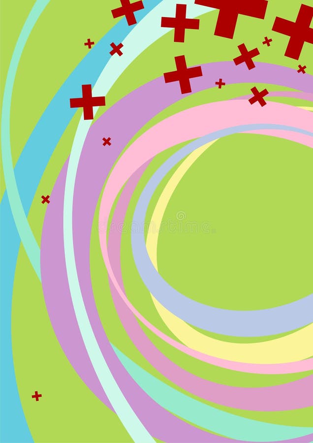 Positive circle stock image. Image of green, graphic, curve - 5381353