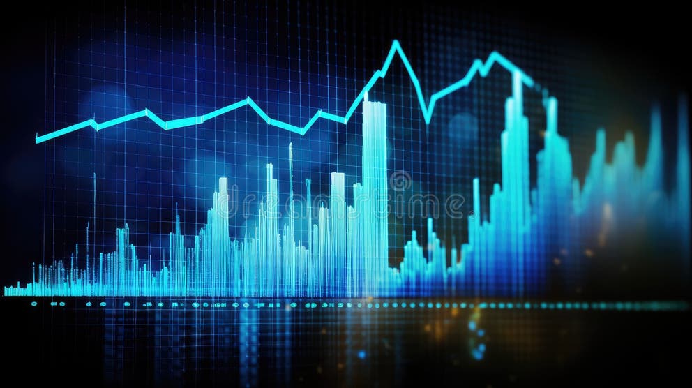 Positive data arrow stock illustration. Illustration of graph - 361944258
