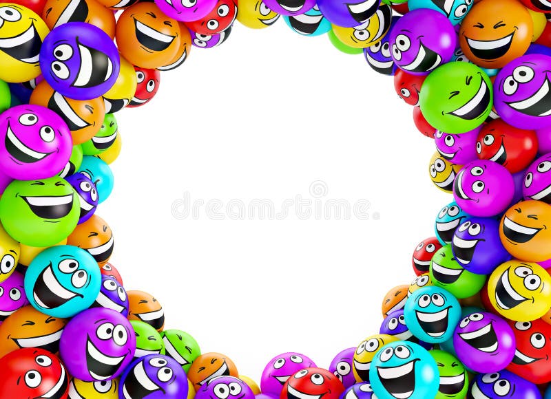 Positive emotions stock illustration. Illustration of cartoon - 26421147