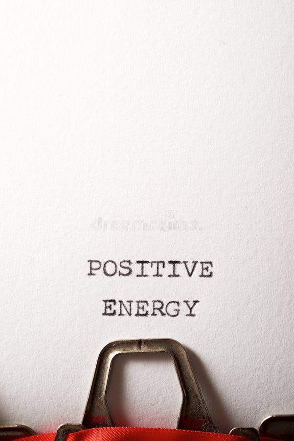 Positive energy text stock photo. Image of happy, health - 181487496