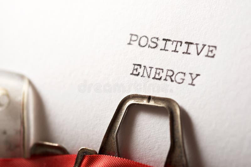 Positive energy text stock image. Image of healthy, conceptual - 181487535