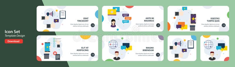 Positive Evaluation, App Rating and Customer Testimonials Stock Vector ...