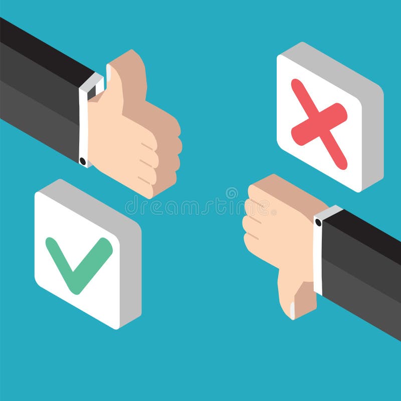 Positive Feedback and Negative Feedback Stock Vector - Illustration of ...