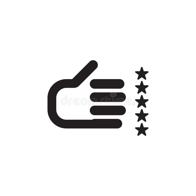 Positive Feedback Vector Logo Design Template Stock Vector ...