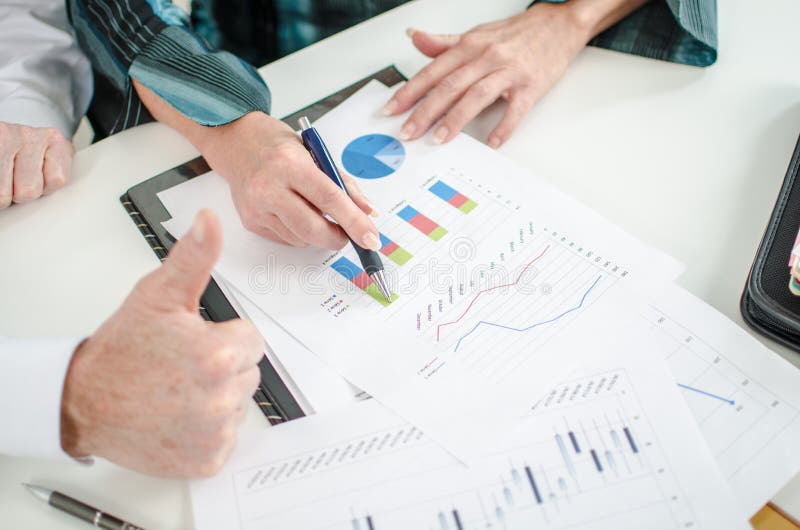 Positive Financial Market Symbolism Stock Photo - Image of ...