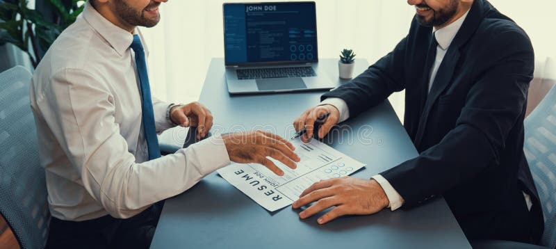 Positive and Friendly Interview with Candidate Feeling Confident ...