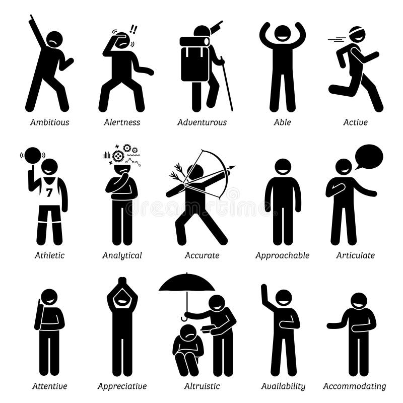 Active Personality Stock Illustrations – 1,161 Active Personality Stock ...