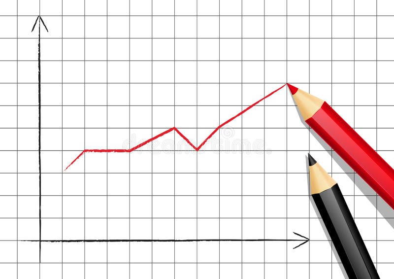 Positive graph stock vector. Illustration of positive - 38721441