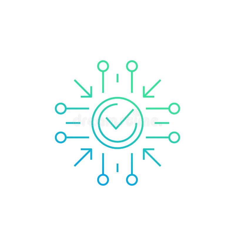 Positive Impact Icon on White, Vector Stock Vector - Illustration of ...