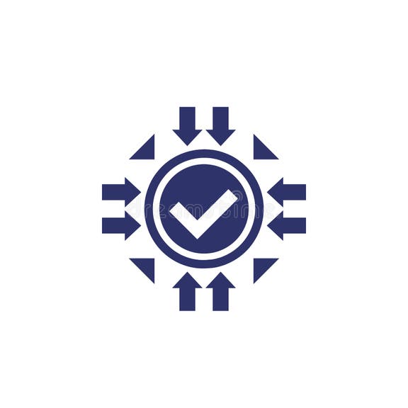 Positive Impact Icon on White, Vector Stock Vector - Illustration of ...