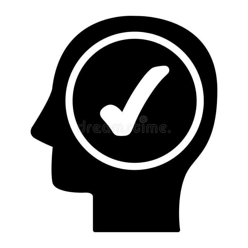 Key of Mind Icon in Outline Style Stock Vector - Illustration of ...
