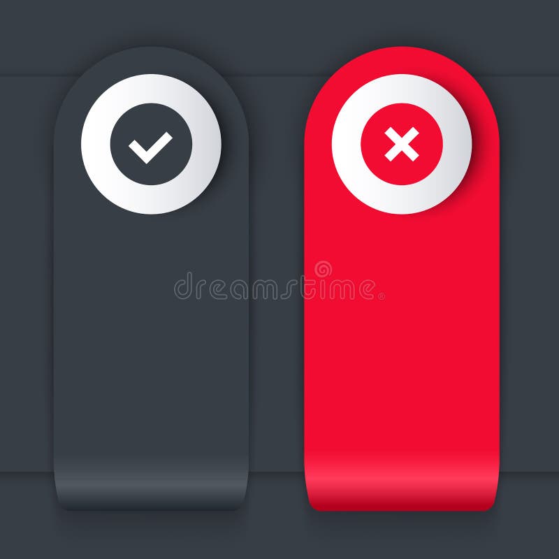 Positive and Negative Comparison, Pros and Cons Stock Vector ...