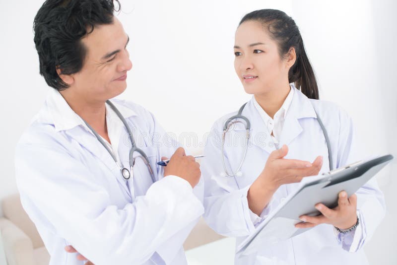 Positive news stock image. Image of lifestyle, doctor - 28928673