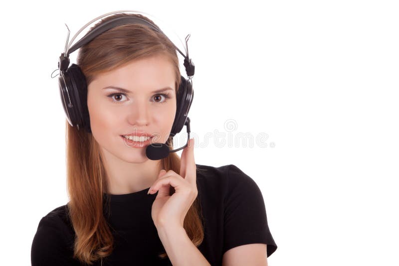 Positive Operator Call Center Stock Photo - Image of connection ...