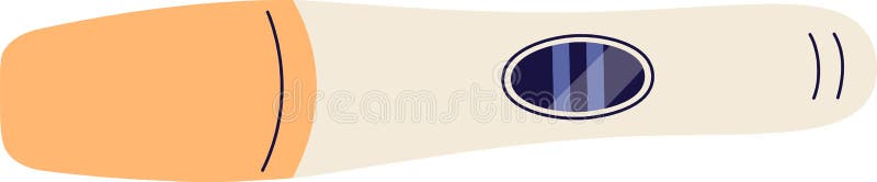 Positive Pregnancy Test stock vector. Illustration of motherhood ...