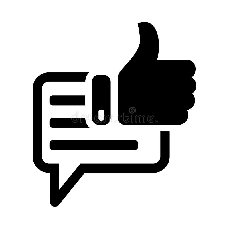 Positive Rating Icon stock vector. Illustration of review - 295793766