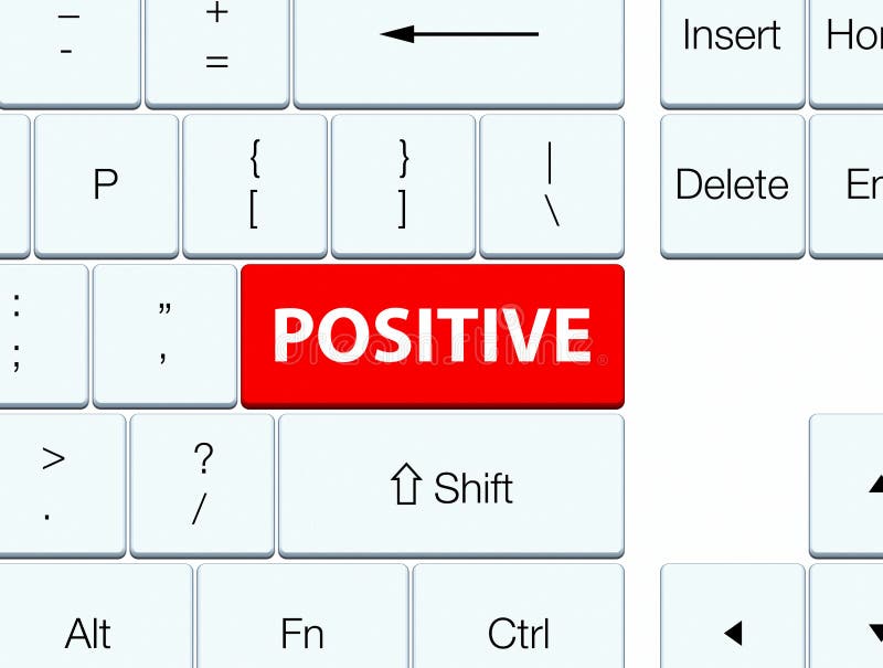Keyboard Positive, Neutral and Negative Isometry Stock Illustration ...
